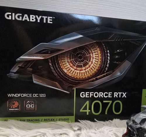 RTX 4070 GV-N4070WF3OC-12GD 12гб Windforce