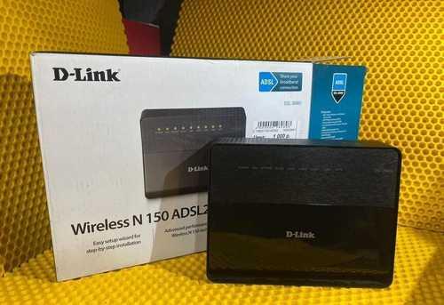 Wifi роутер+модем D-link DSL-2640u