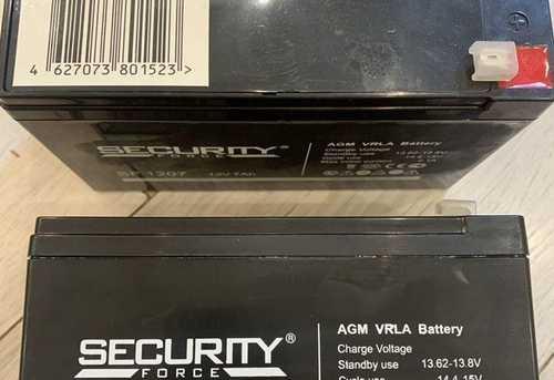 Аккумуляторная батарея security 12V 7Ah