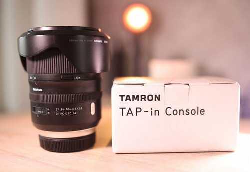 Объектив Tamron AF SP 24-70mm f/2.8 DI VC USD G2