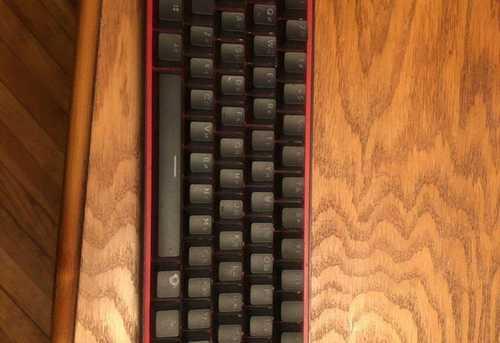 Механическая клавиатура 60% (кейкапы darkproject)