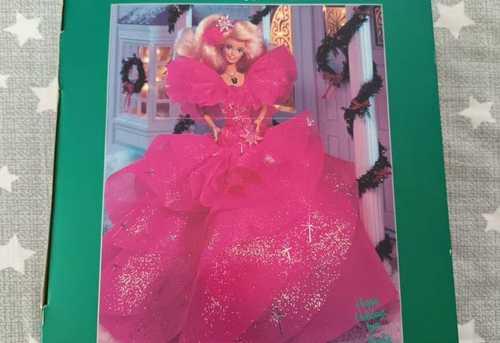 Кукла Barbie happy holidays 1990 год