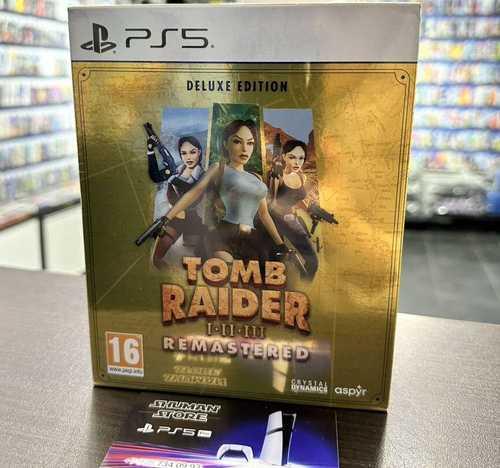 Tomb Raider I-II-III (1,2,3) Remastered Deluxe