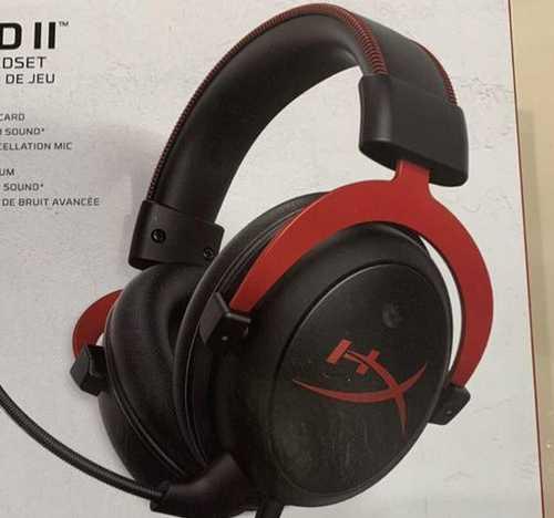 Наушники HyperX Cloud 2 с микрофоном