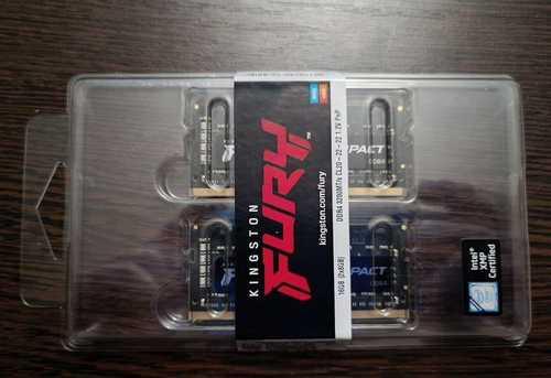 Kingston 16 Гб DDR4 3200 мгц (KF432S20IBK2/16)