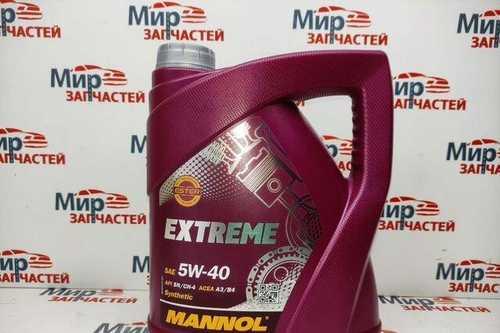 Масло моторное Mannol extreme 5W-40, 4л