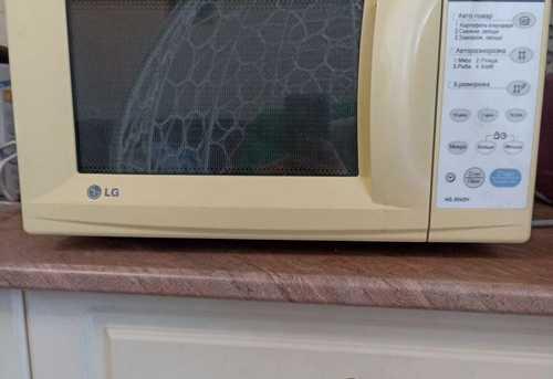 Микроволновая печь LG бу
