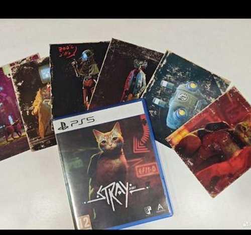 Stray игра на ps5 диск