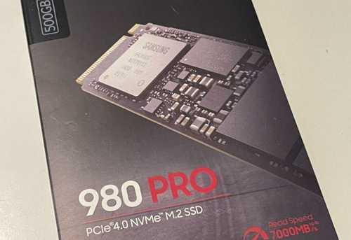 500 гб SSD M.2 накопитель Samsung 980 PRO