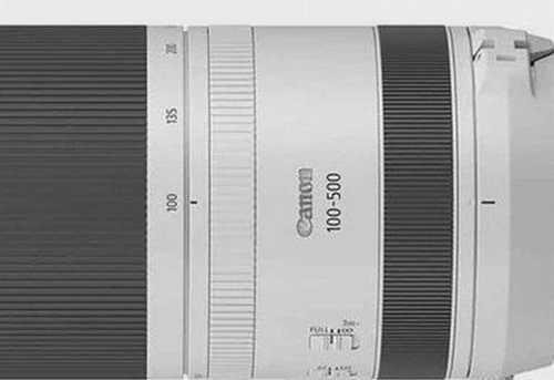Canon RF 100-500mm f/4.5-7.1L IS USM новый