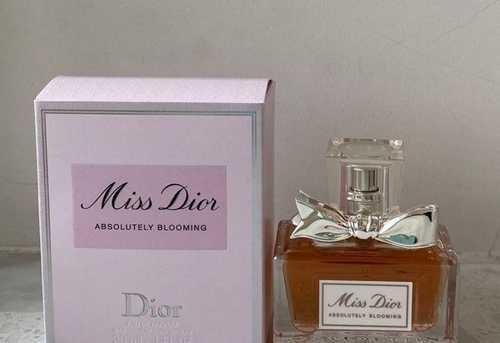 Парфюм miss dior absolutely blooming