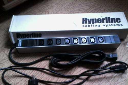 Модуль розеток Hyperline с 8 -ю розетками