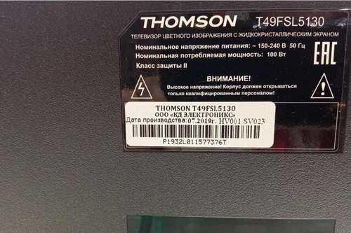 Телевизор Thomson t49fsl5130