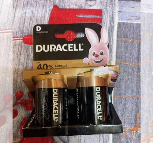 Батарейки duracell lr20