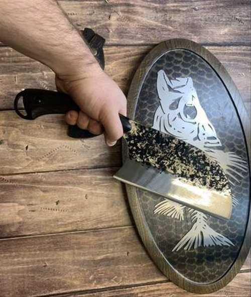 Сербский нож -19см лезвие кованый удобный