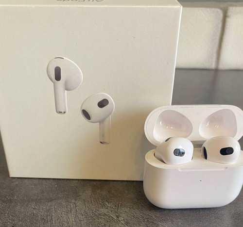 Беспроводные наушники apple airpods 3