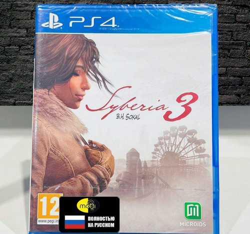 NEW Syberia 3 для PS4