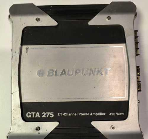 Blaupunkt gta 270 автомобильный усилитель