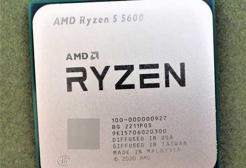 CPU AMD Ryzen 5 5600 новый