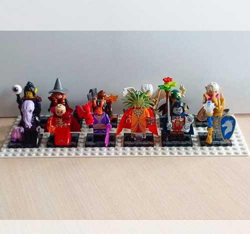 Lego minifigures 71047 (полная коллекция)