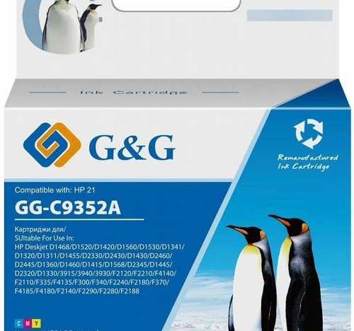 GG-C9352A, Картридж G&G C9352A Струйный Трехцветный