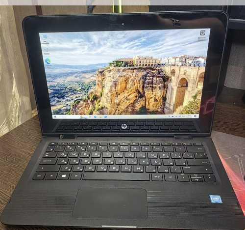 Ноутбук трансформер HP x360 - 11-ab002ur