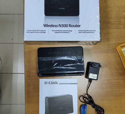Роутер D-Link Wireless N300 Router DIR-615
