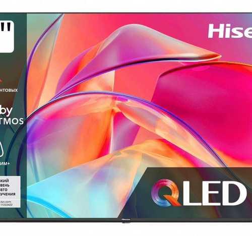 Телевизор qled entry 55" 55E7KQ hisense