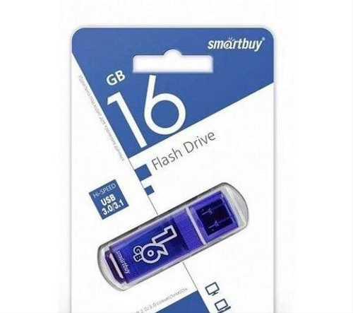 Флешка USB 3.0 16Gb Smartbuy Glossy Dark Blue