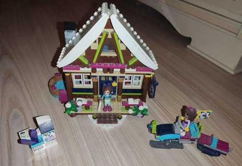 Lego Friends зимный домик