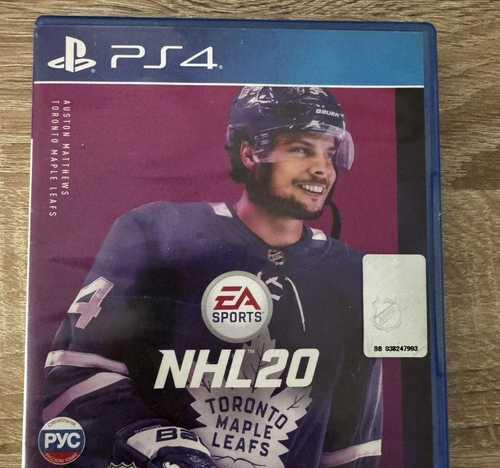 Диски на ps4 нхл20