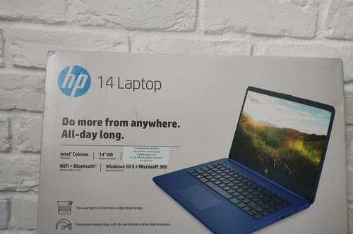 Новый ноутбук HP 14-dq005dx