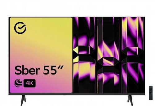 Умный телевизор 4К 55 дюймов новый