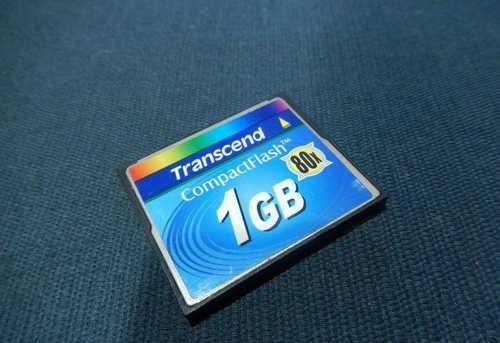 Transcend Compactflash 1GB 80x