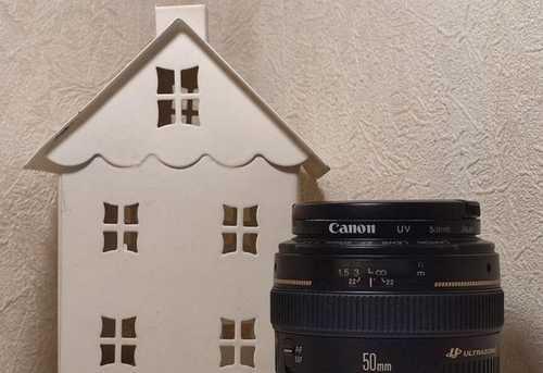 Объектив Canon EF 50mm f/1.4 USM Как новый