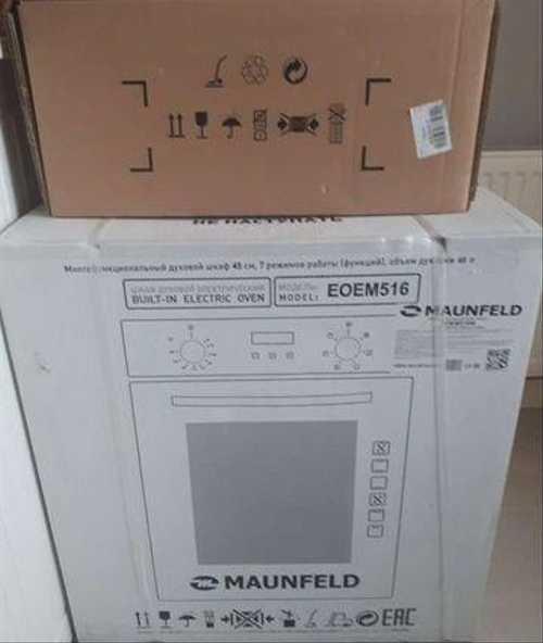Электрический духовой шкаф Maunfeld eoem516w