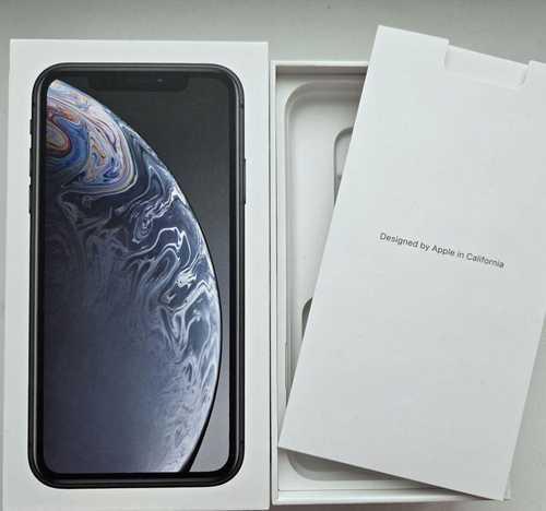 Коробка от iPhone xr (черный 128GB)