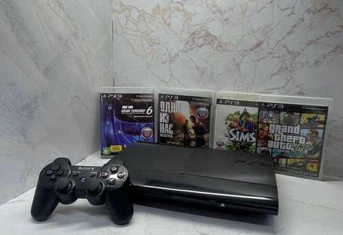 Игровая приставка Sony PlayStation 3 б/у (60042)