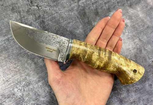 Нож Бобр, Х12мф, стабилизированная карельская бере