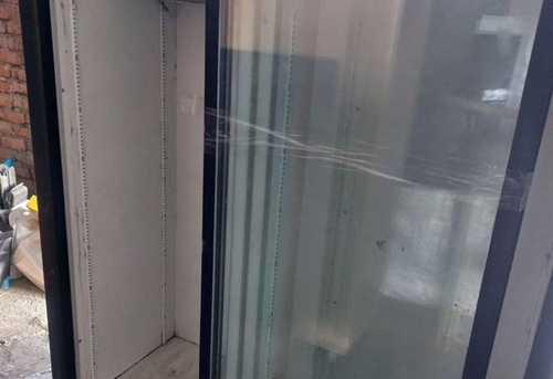 Холодильник Полаир со стеклянными дверями