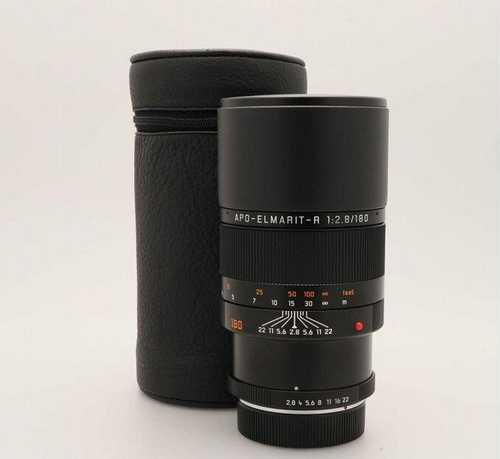 Leica 180mm f/2.8 Apo-Elmarit-R-ROM black