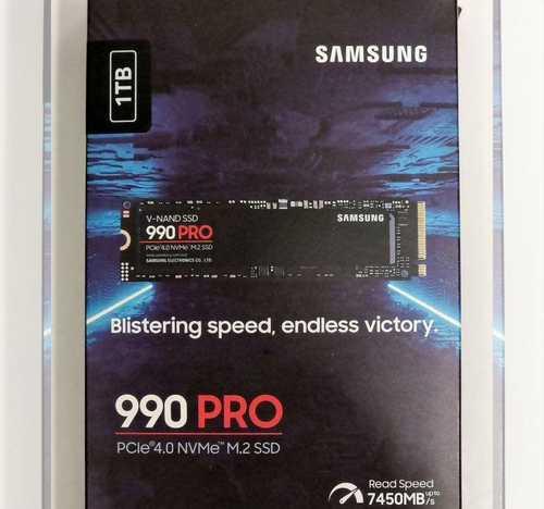 SSD Samsung 990 Pro 1Tb m.2 PCI-E NVMe MZ-V9P1T0BW