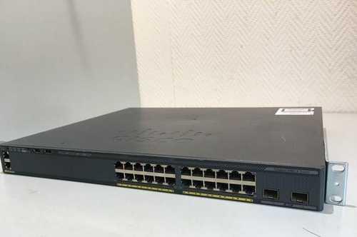 10G PoE Cisco WS-C2960X-24PD-L и C2960X-stack