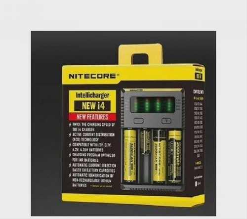 Зарядные устройства 18650 Nitecore I2, I4, D4