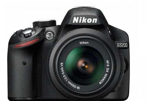 Фотоаппарат Nikon D3200 Kit новый,гарантия