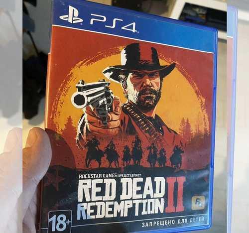 Red ded redemption 2 ps4 диск