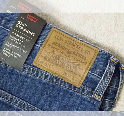 Джинсы Levis 514 W34 L32 Оригинал