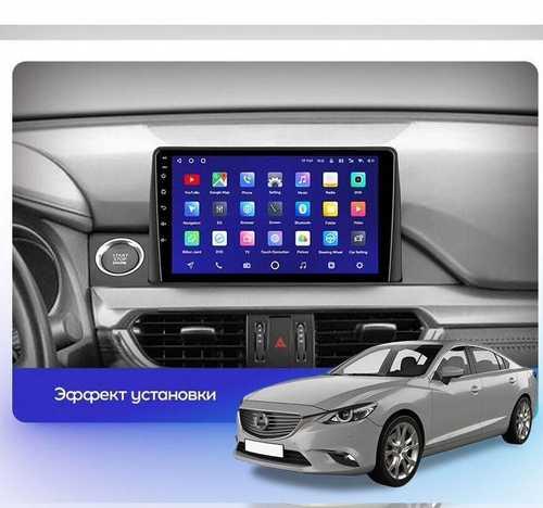 Магнитола для Mazda 6 Atenza 3 GJ GL2015-2018 9"