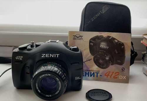 Пленочный фотоаппарат Zenit-412DX