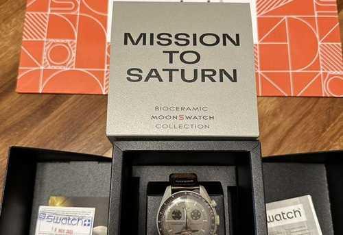 Часы Swatch Moonswatch Mission to Saturn